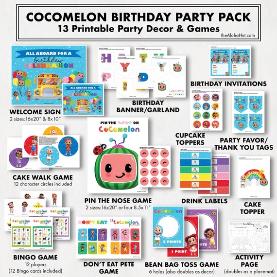 Paper & Party Supplies Party Supplies Party Decorations Games Instant ...