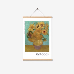 Sunflowers by Vincent Van Gogh Printable Wall Art Fine Art - Etsy