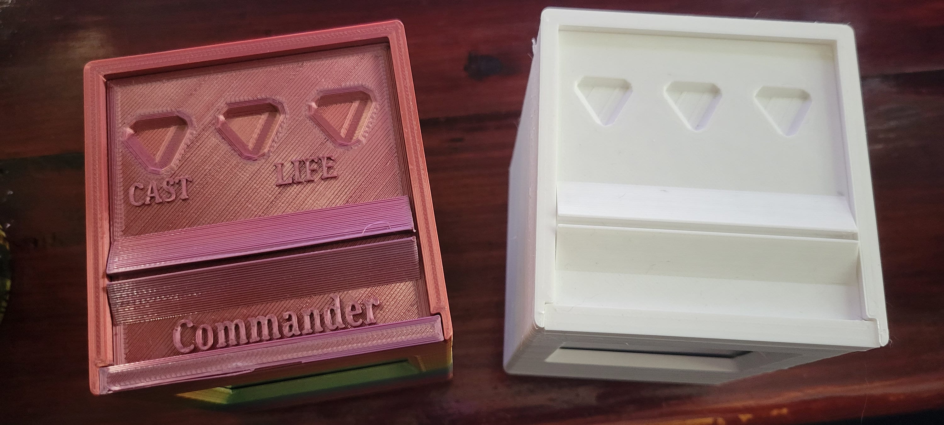 Custom 2X Sleeve Commander EDH 3D Printed Deck Box - Etsy Canada