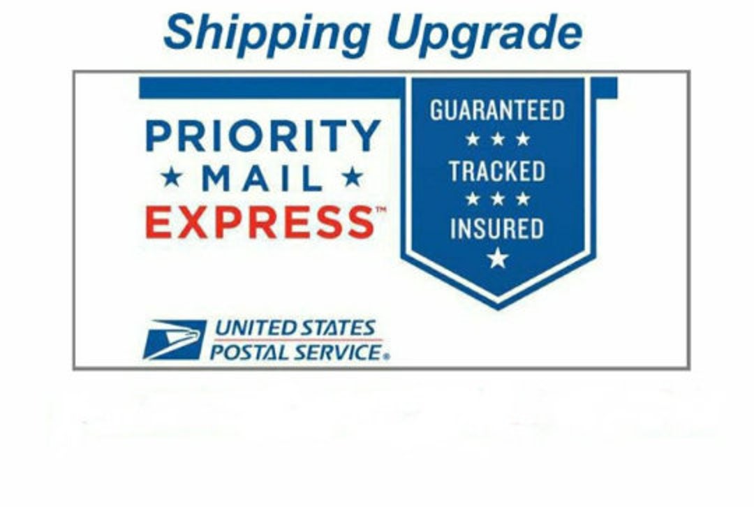 Priority Express Mail UPGRADE From Free First Class Shipping for so ...