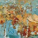 Large Spring Flower Painting: Abstract Landscape Canvas Wall Art - Etsy