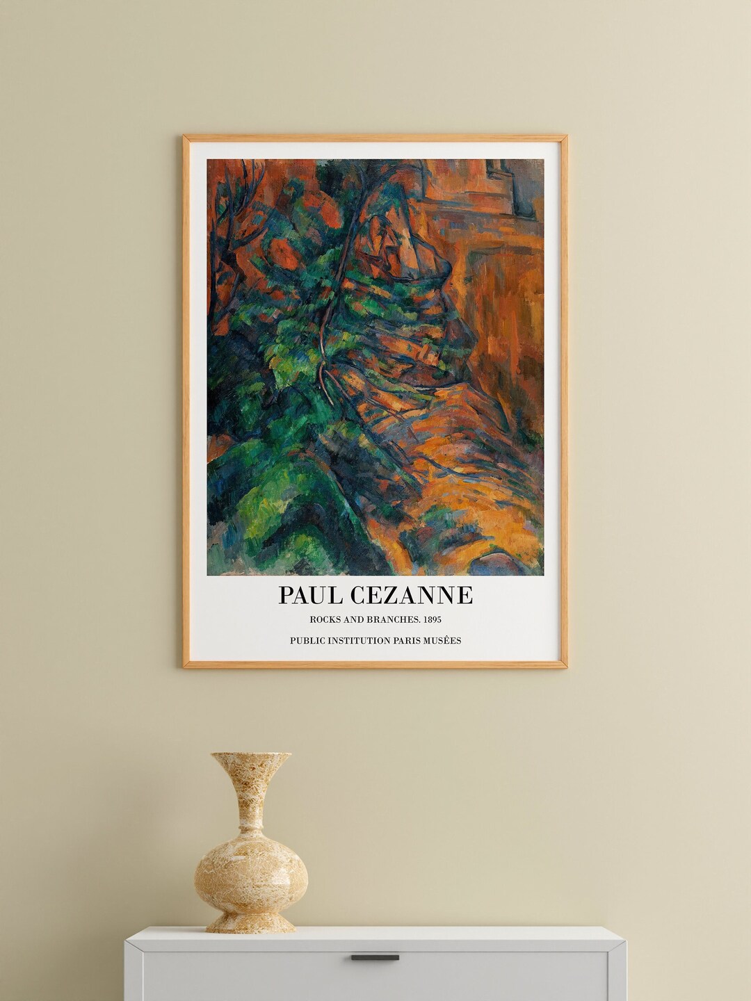 Paul Cezanne Exhibition Print, Paul Cezanne Poster, Paul Cezanne Wall ...