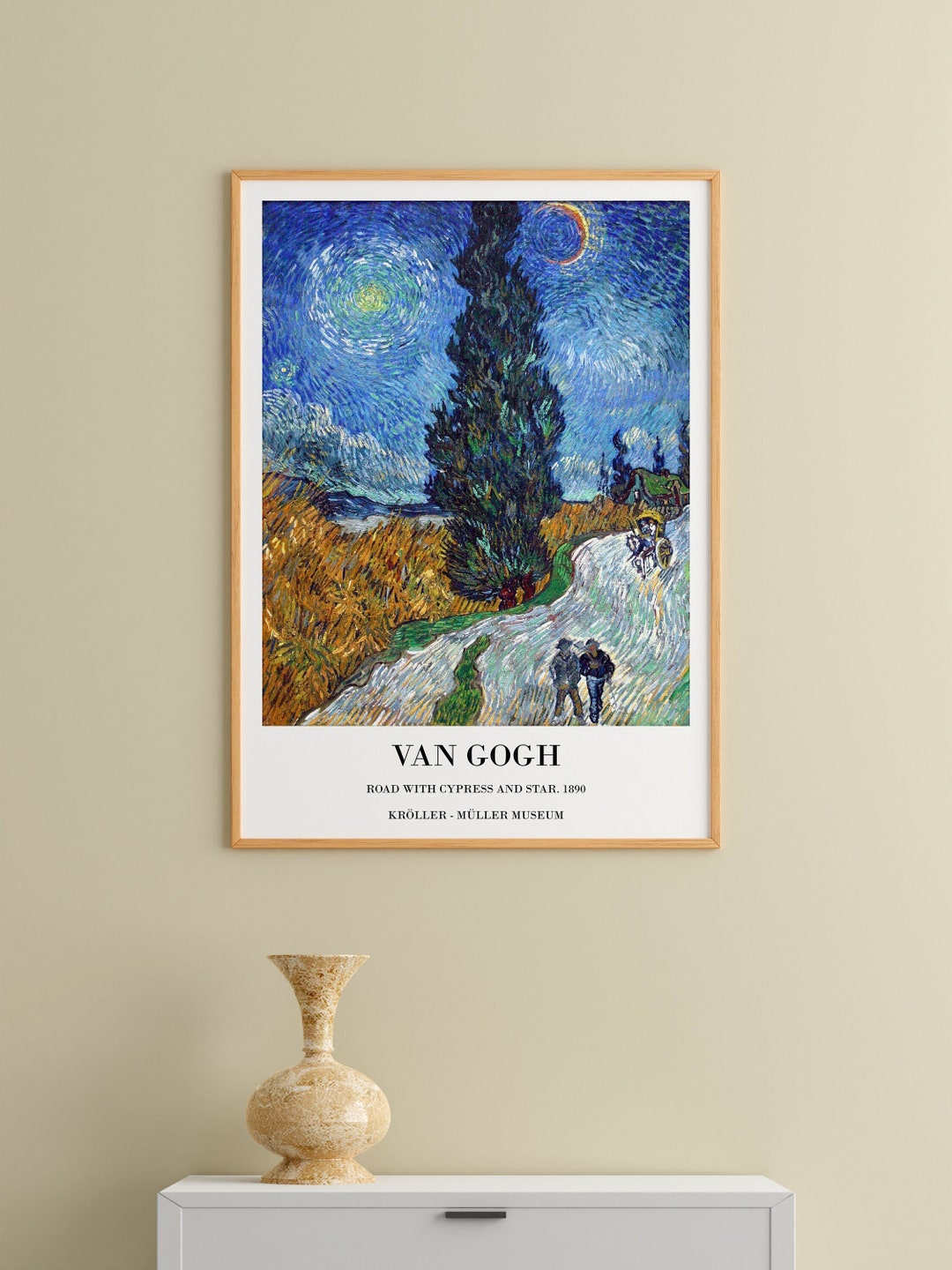 Van Gogh Print, Van Gogh Exhibition Poster, Museum Poster, Van Gogh ...