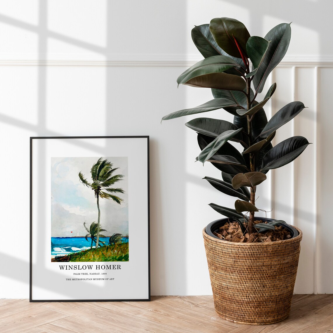 Winslow Homer Poster | Palm Tree, Winslow Homer, Floral Wall Art ...