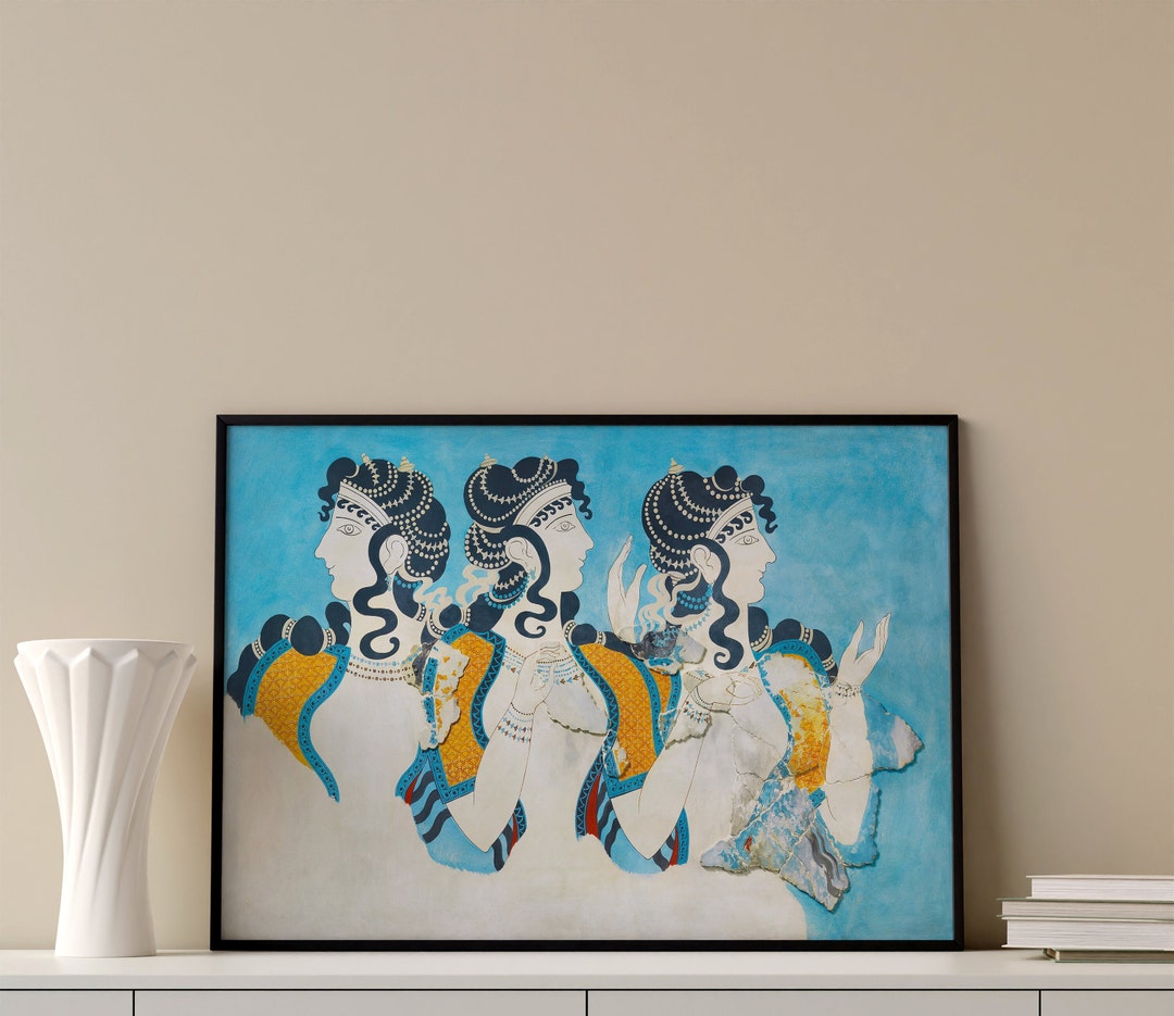 Famous Art Prints | Emile Gilliéron, Greek Antiquities Art, Ladies in ...