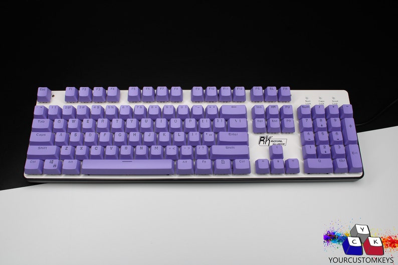 Ansi Create Your Own 2 Colour Keycap Set Double Shot PBT ANSI Keycaps ...