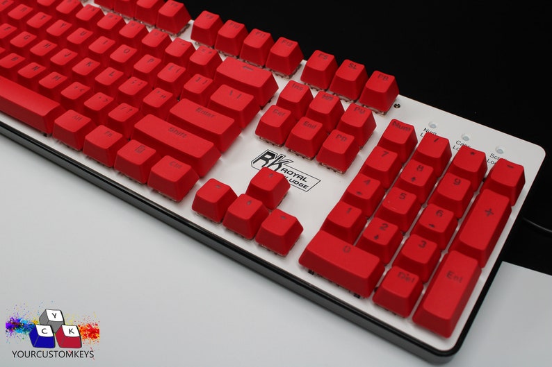 Ansi Create Your Own 2 Colour Keycap Set Double Shot PBT ANSI Keycaps ...