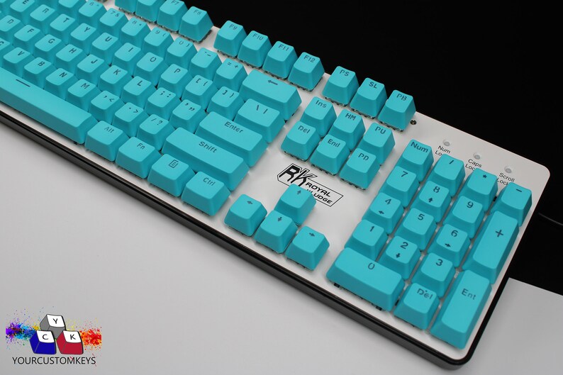 Ansi Create Your Own 2 Colour Keycap Set Double Shot PBT ANSI Keycaps ...