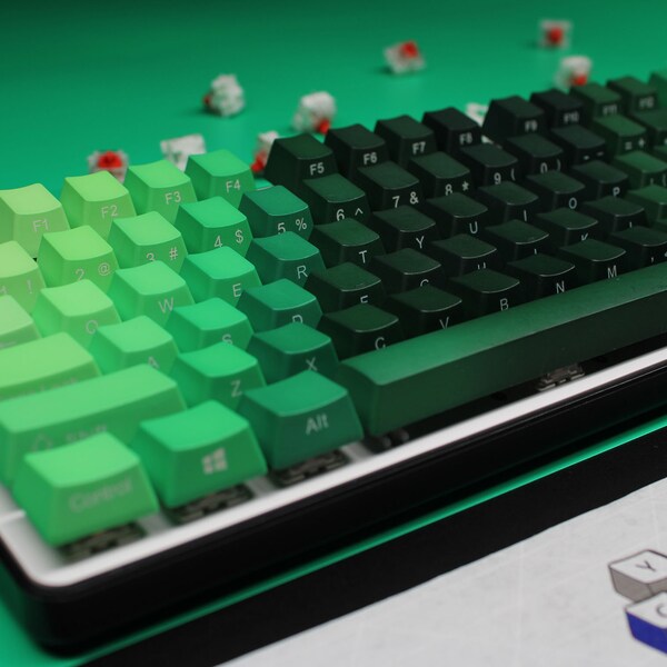 Green Keycap Set - Shop Online - Etsy