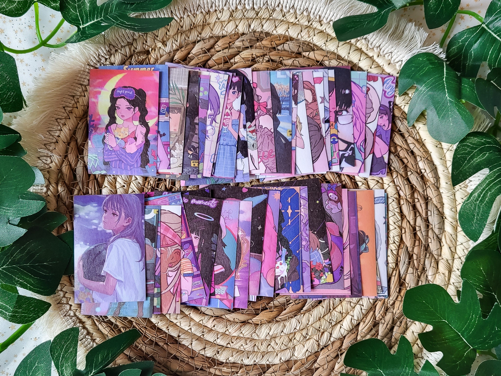 50 Pc Stickers, Anime Stickers Book, Anime Girl Sticker, 90's Anime ...