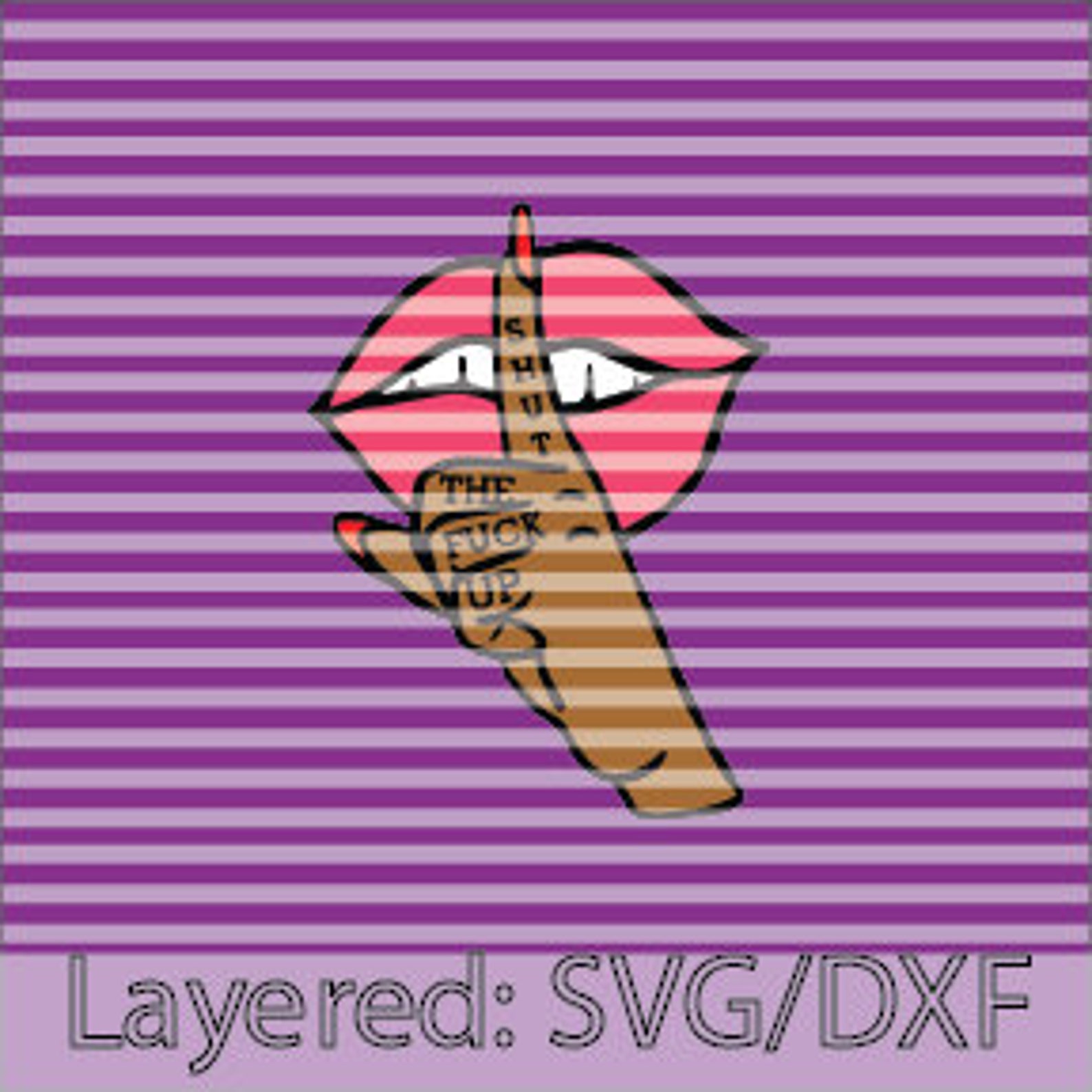 Black Woman Svg Shhhhh Svg Hand Svg Svg File for Cricut - Etsy Finland