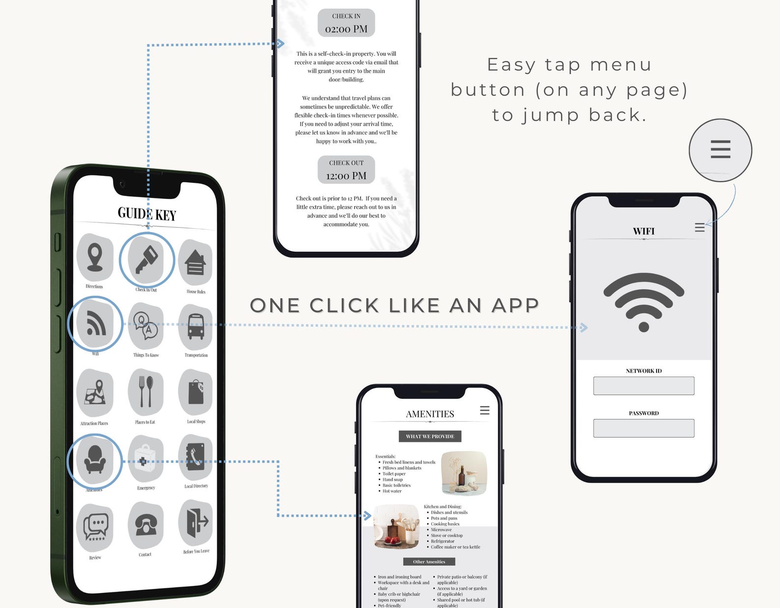 Vacation Rental Welcome Book, Holiday Homes Digital Guide Book, Evolve ...