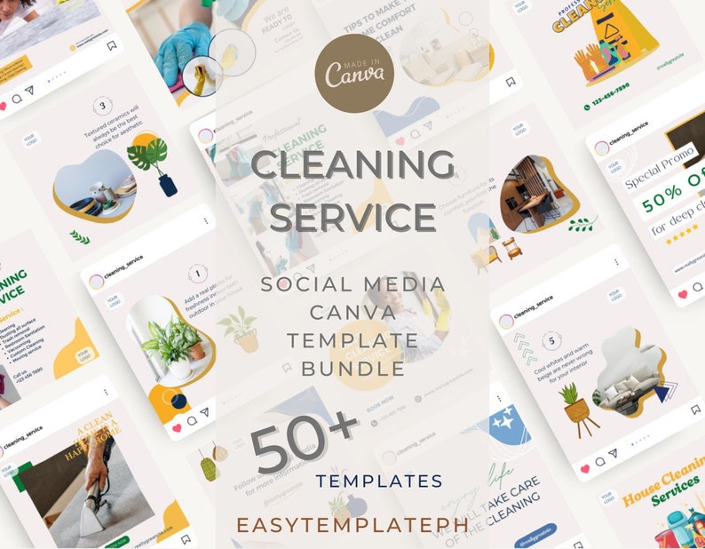 Cleaning Social Media Templates, Cleaning Service Templates, Cleaning ...
