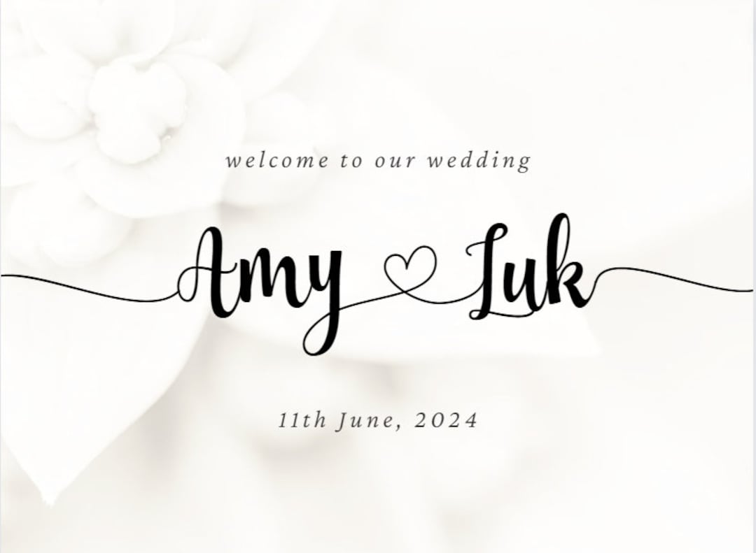 Connecting Heart Font With Long Tails, Wedding Fonts,font With Tails ...