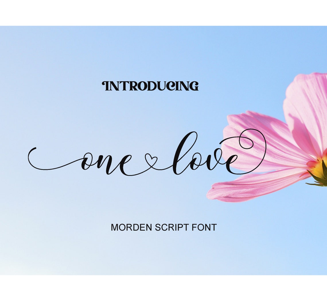 Font With Connecting Heart Font With Tails Font for Cricut - Etsy