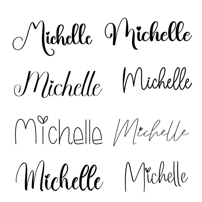 Bundle of 19 Beautiful Fonts, Cute Font With Small Heart Dot, Feminine ...