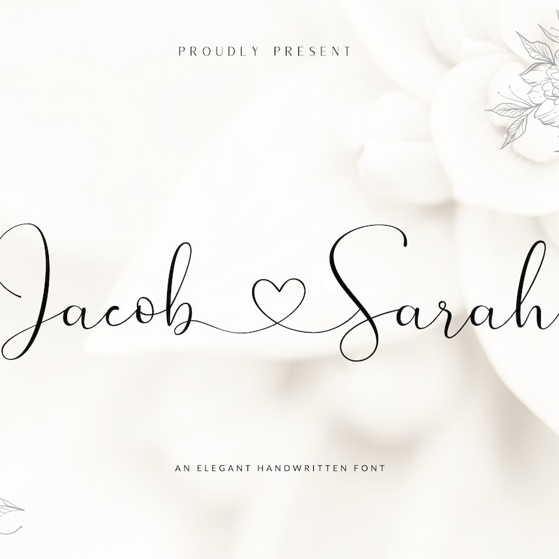 Heart Font Svg - Etsy