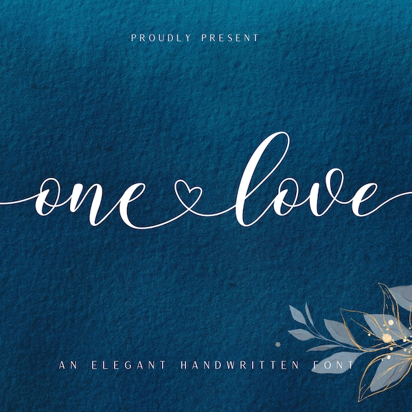 Connecting Heart Font - Etsy