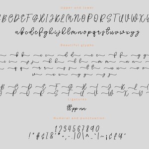 Lovely Handwritten Font With Connecting Heart,font for Cricut,wedding ...
