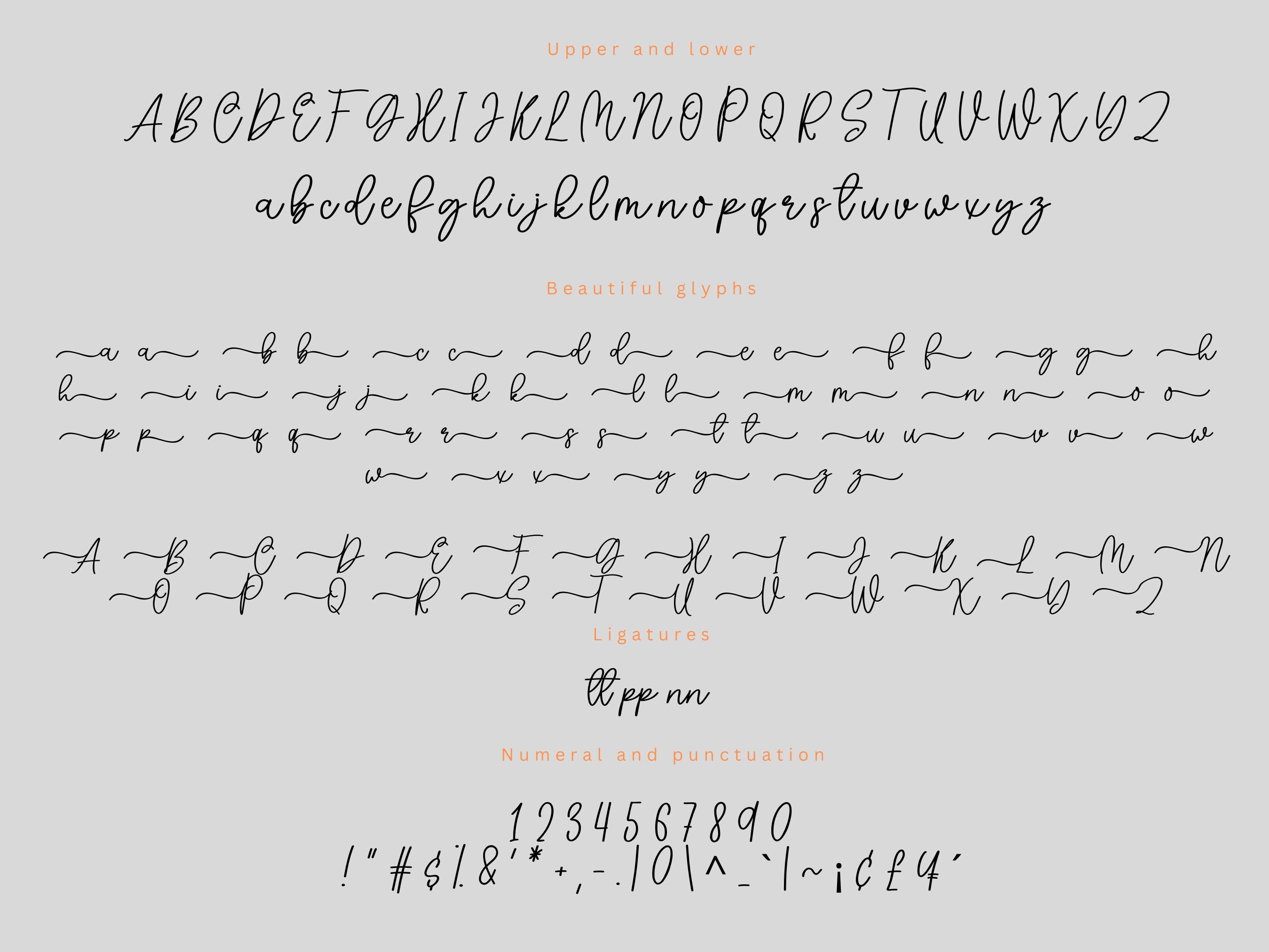 Lovely Handwritten Font With Connecting Heart,font for Cricut,wedding ...