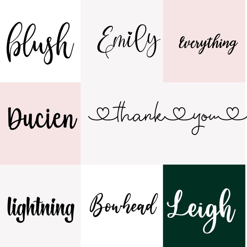 Bundle Laser Fonts 80+ Connected Letter Fonts: Laser Cutting & Cricut ...
