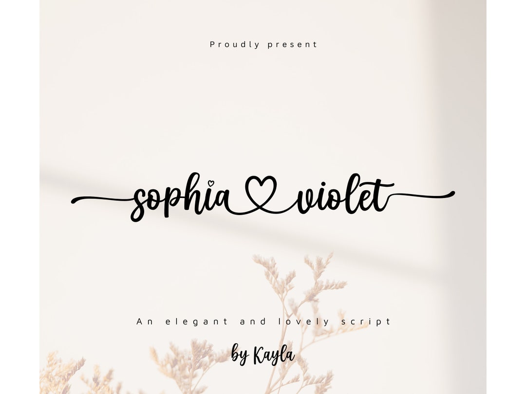Connecting Heart Font With Tails Lovely Wedding Fonts Font With Tails