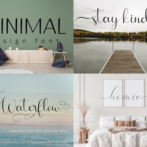 30+ Handwritten Font With Tails, Wedding Font Bundle, Cricut Font ...