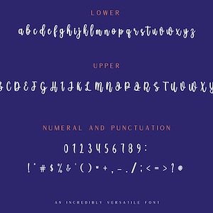 Long Tail Font Scripts,handwritten Font,font for Cricut,wedding Fonts ...