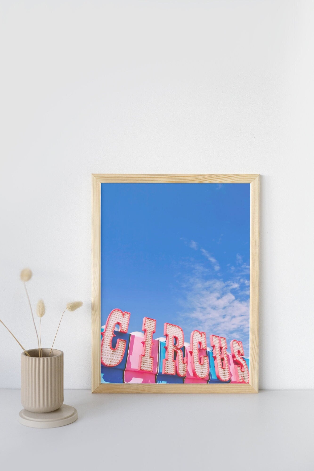 Circus Poster | Whimsical Carnival Sign Wall Art - Etsy