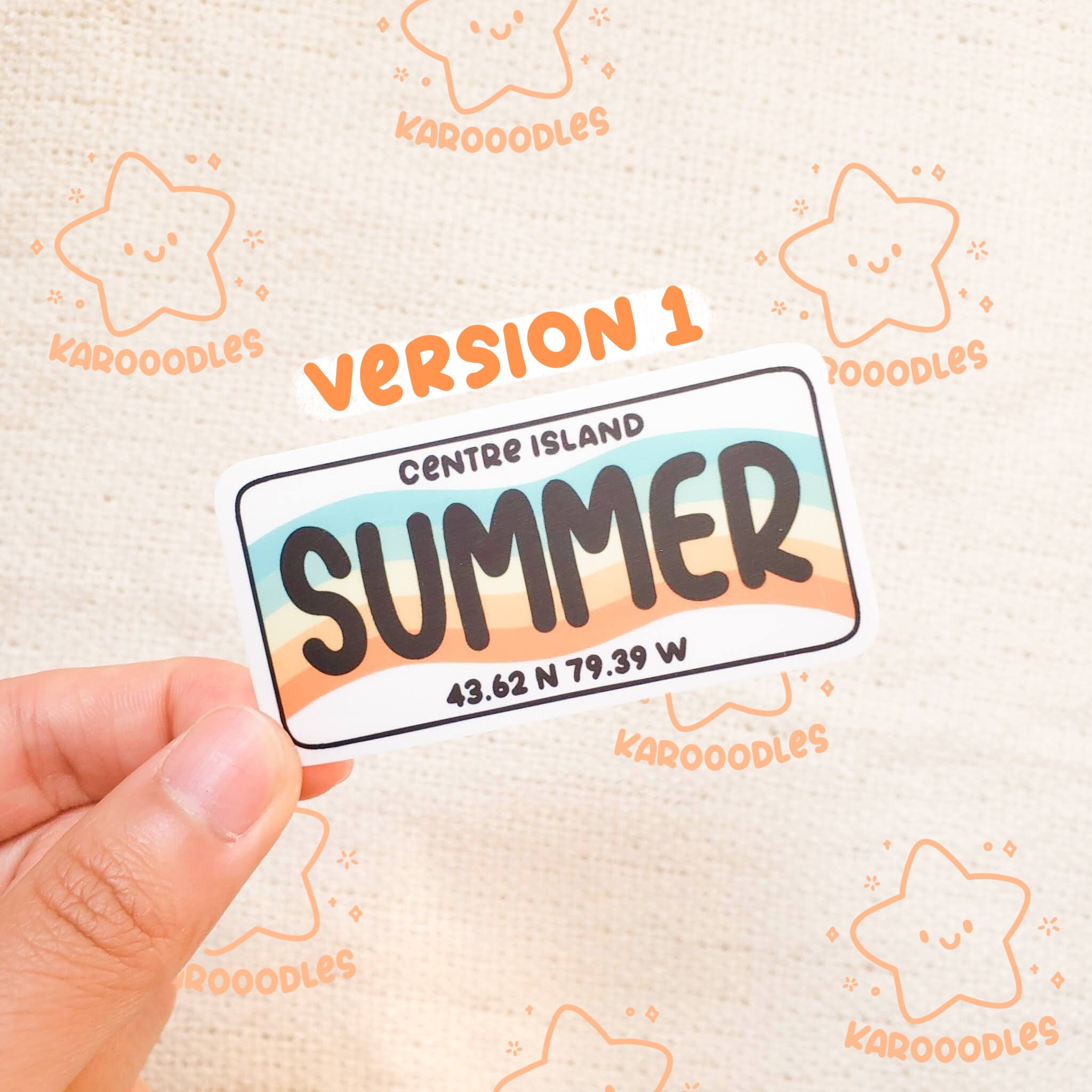 CUSTOM Die Cut Sticker: License Plate | Waterproof, License Plate ...