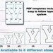 Letter Y Mosaic Balloon Frame Template - Square Letters PDF Print Files ...