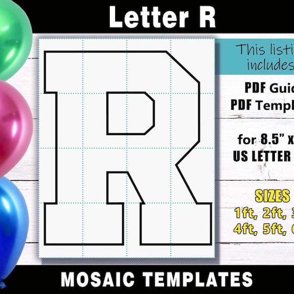 Letter R - Etsy