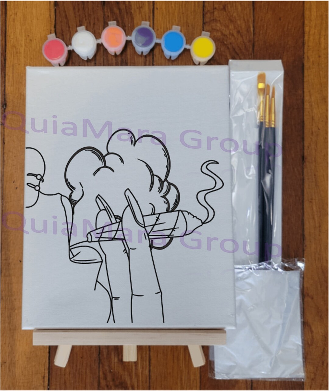 Woo-sah Sip and Paint Kit - Etsy