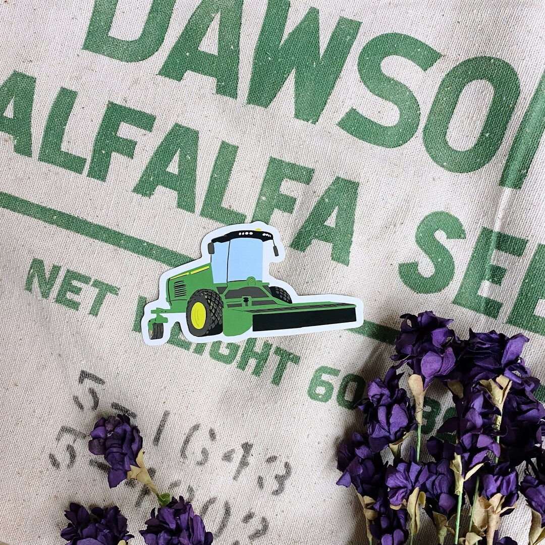 John Deere Swather Sticker - Etsy