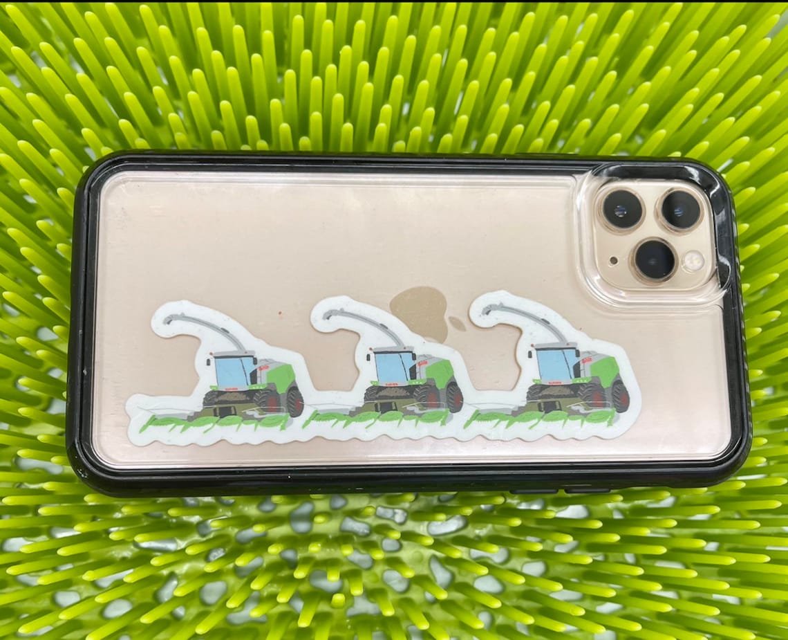 CLAAS Chopper Sticker Decal - Etsy