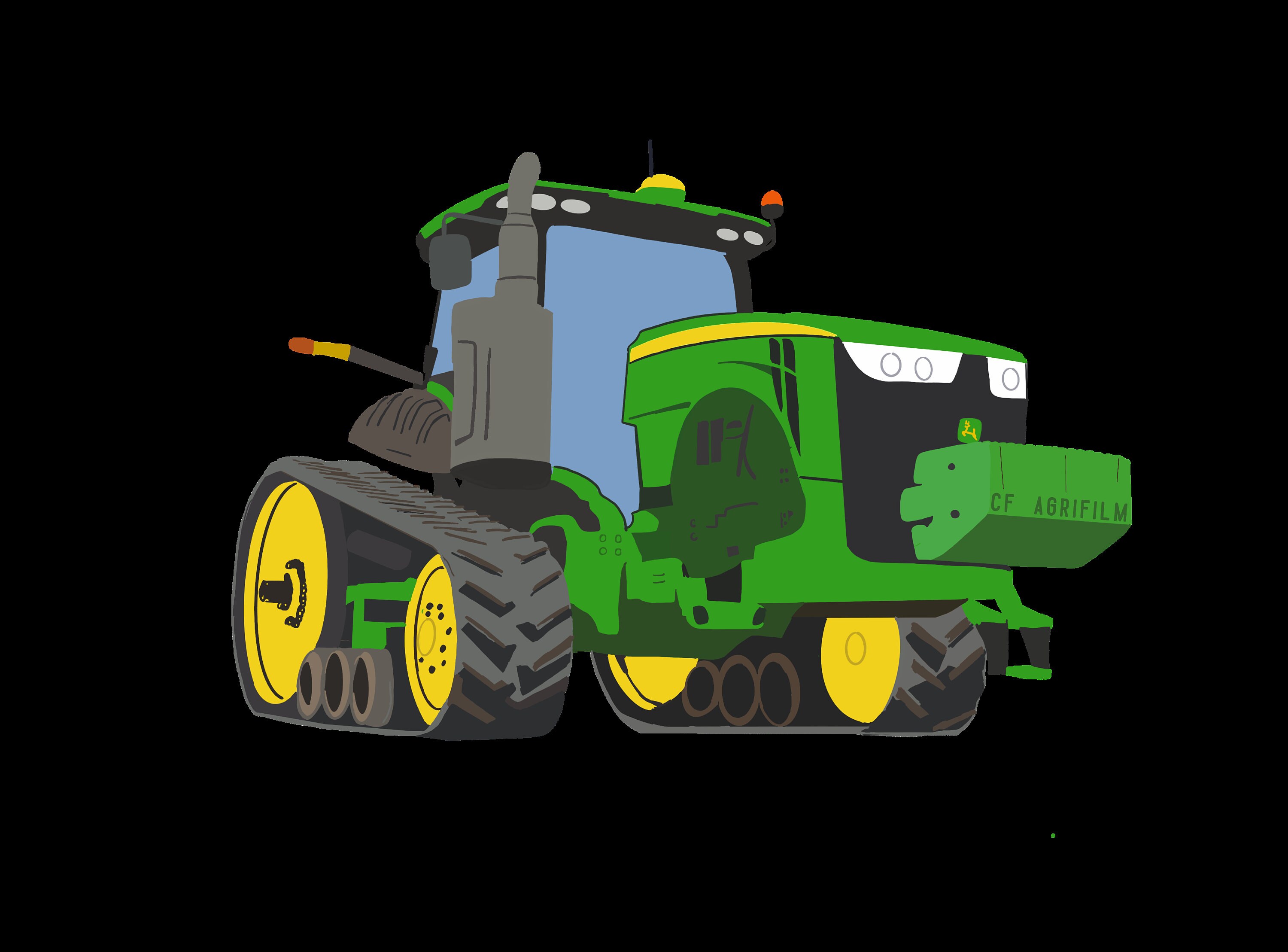 John Deere Trac Digital Download PNG - Etsy