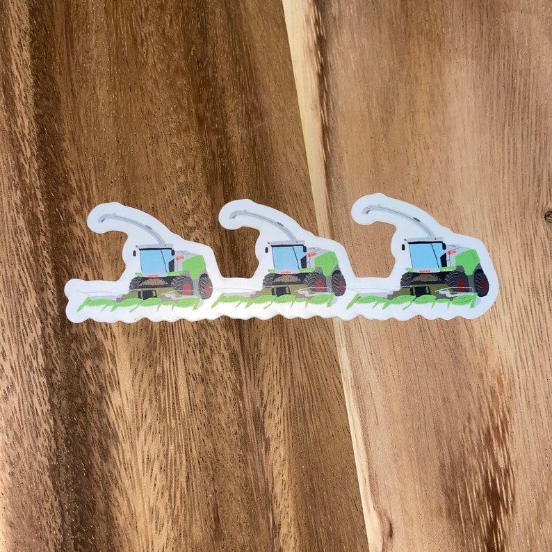 CLAAS Chopper Sticker Decal - Etsy