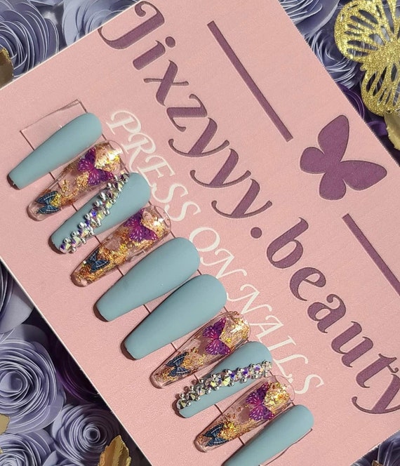 BUCHONA PRESS NAILS | Etsy