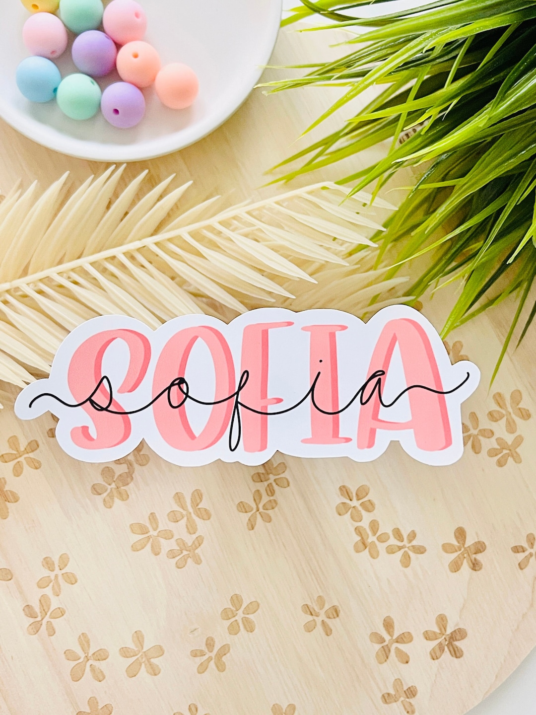 Custom Name Stickers | Personalized Durable Laptop and Water Bottle ...