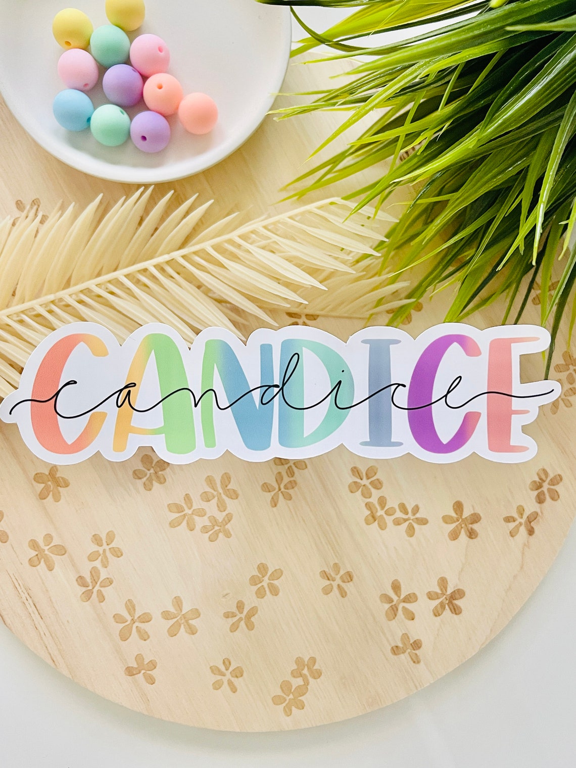 Custom Name Sticker Personalized Sticker Name Sticker - Etsy