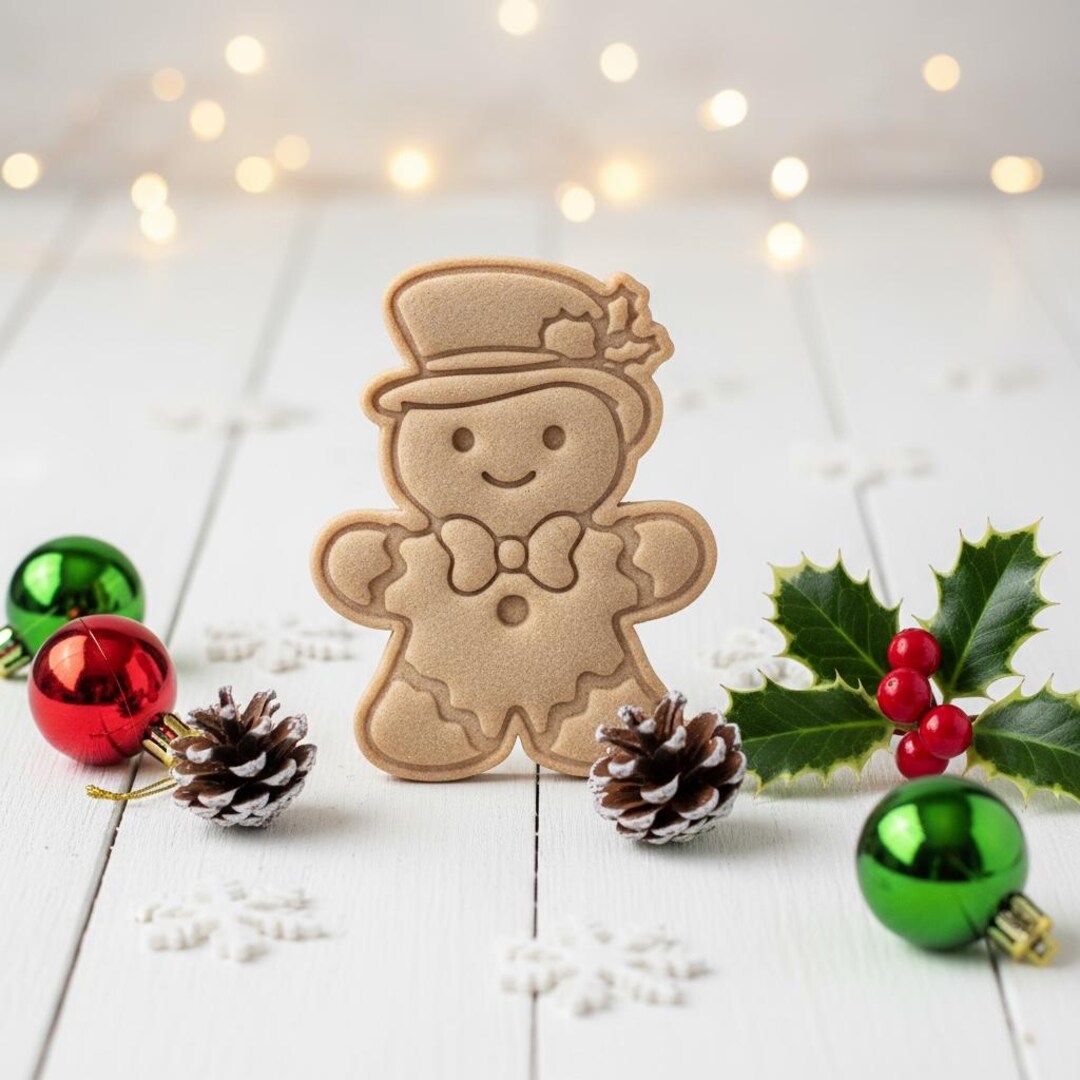 Gingerbread Man Cookie Cutters Christmas Gift Christmas Cookies - Etsy