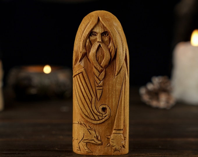 Dagda Statue Altar Totem Celtic God - Etsy