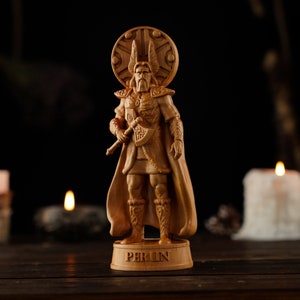 Perun Statue, Slavic God Statue, Perun God Statue, Slavic Pantheon ...