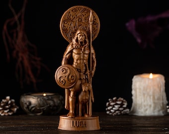 Lugh Irish God Lug Irish Mythology Lugh Celtic God Celtic - Etsy