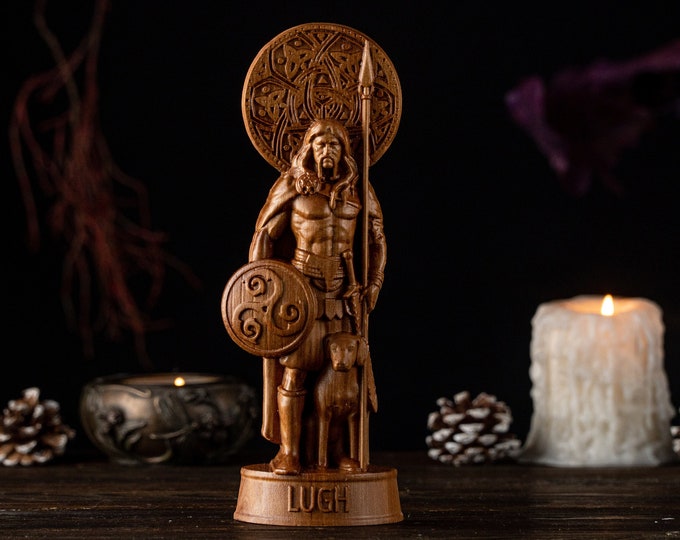 Lugh Irish God Lug Irish Mythology Lugh Celtic God Celtic - Etsy