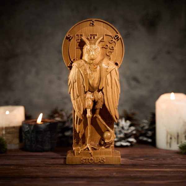 Stolas Statue Demon - Etsy