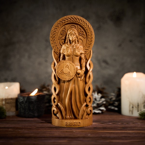 Saint Brigid Statue - Etsy