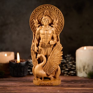 Aengus Irish God, Aengus Celtic God, Celtic Gods, Aengus Statue, Pagan ...