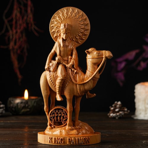 Goetia King Paimon Witchcraft Figure - Etsy