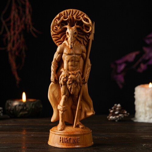 Hircine the Elder Scrolls III Figure Arubinus/arawn Celtic | Etsy